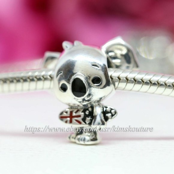 Pandora | Jewelry | Pandora Surfing Koala Charm 7993c01 | Poshmark